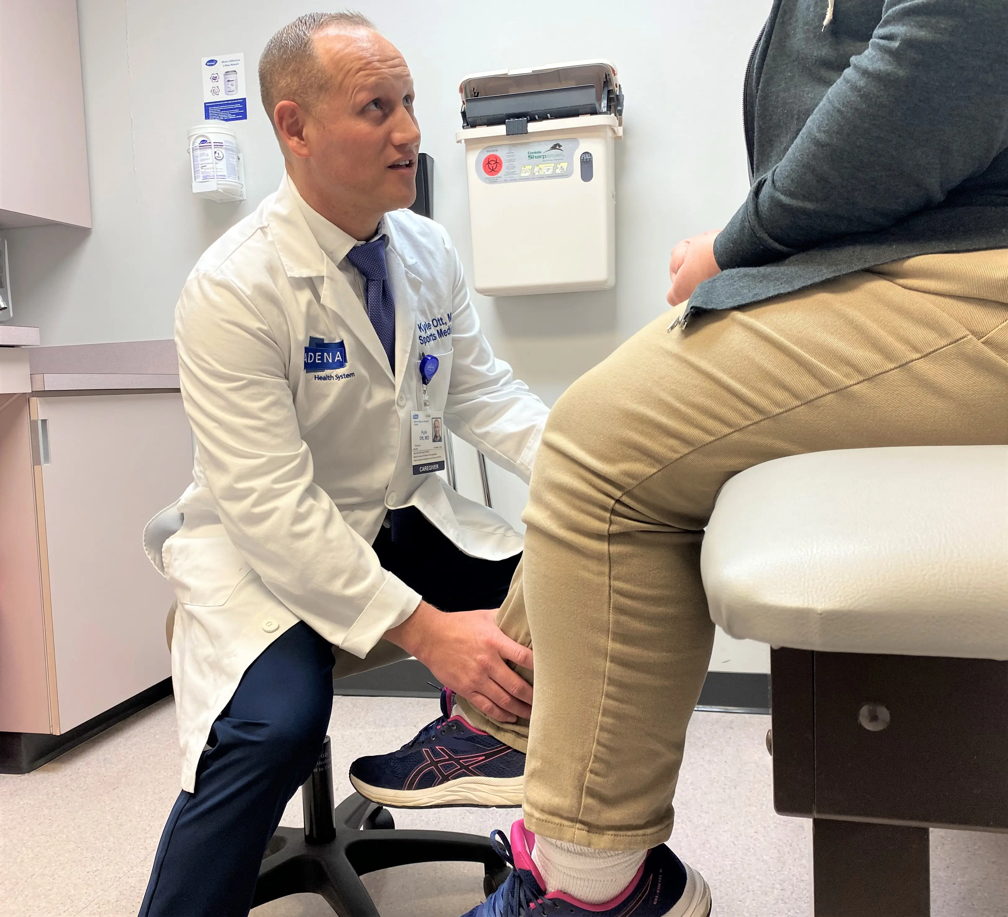 Dr. Ott Brings Experience as Athlete to AFMC