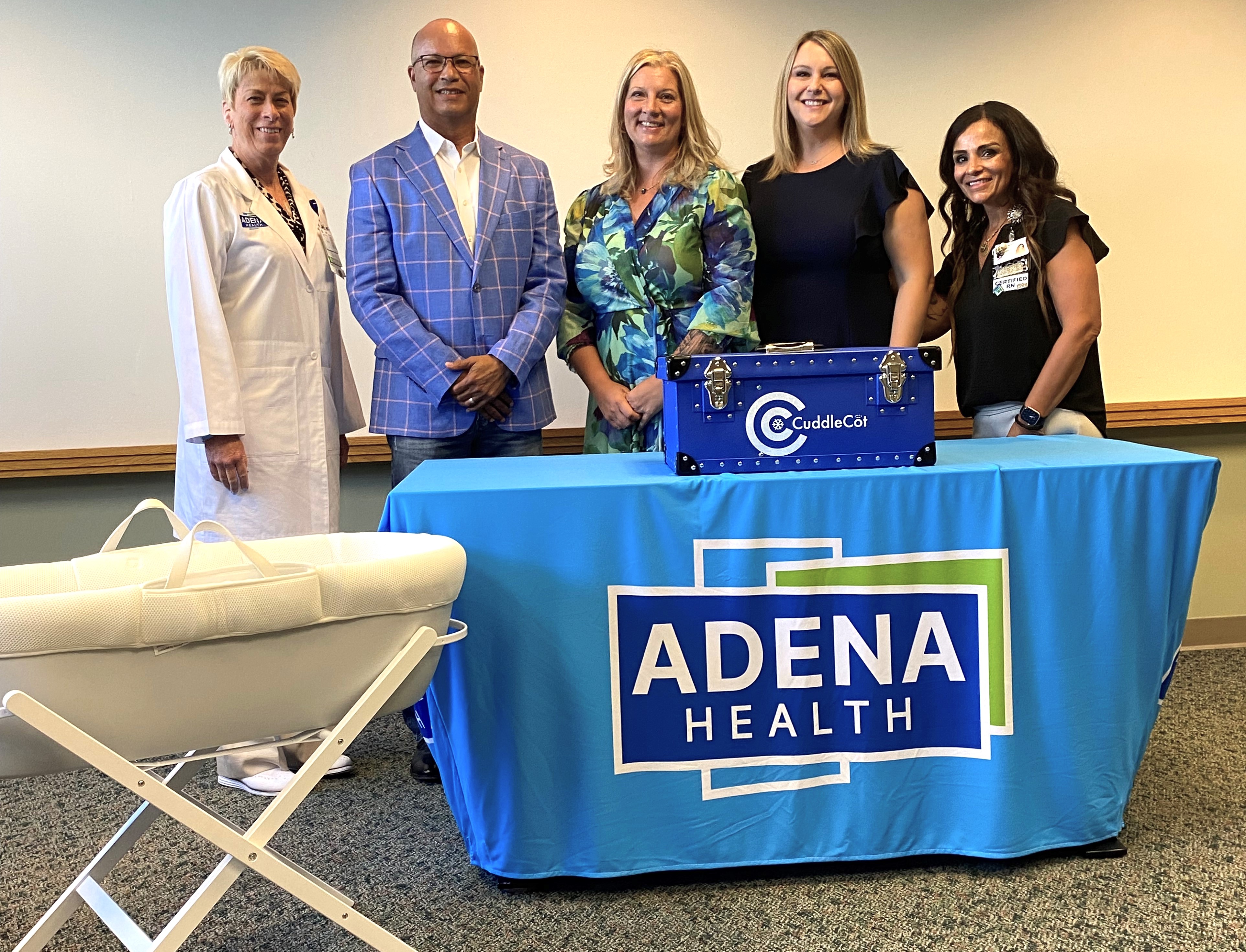 Donation of CuddleCot™ to Adena Health brings comfort and time to ...