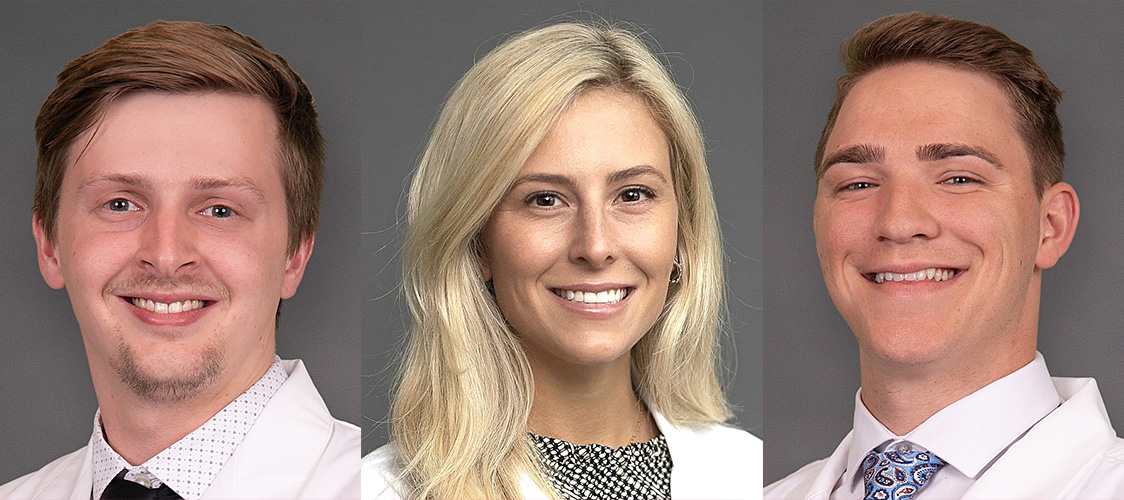 Three resident physicians choose to stay with Adena Health following ...
